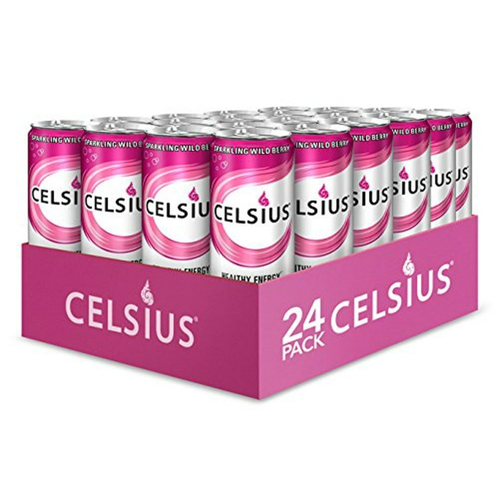 Celsius Sparkling Wild Berry, 12-Ounce Cans (Pack of 24) - Walmart.com ...