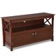 Costway 44'' TV Stand Console Wooden Storage Cabinet Shelf Media Center ...