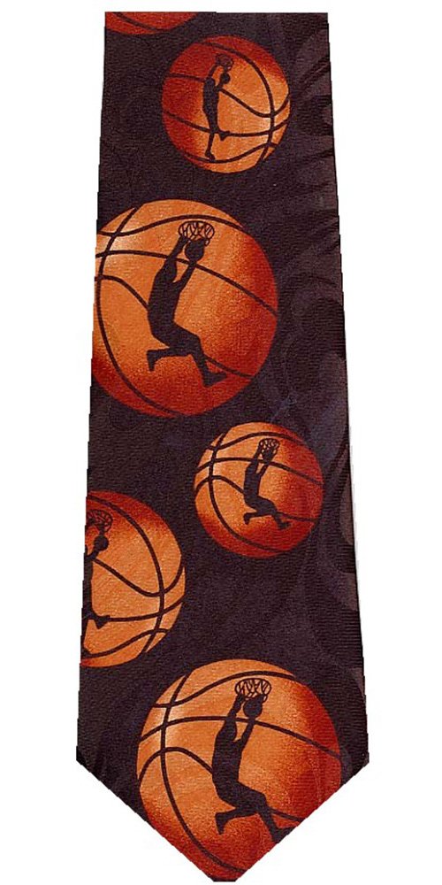 Personalized Monogram Basketball Tie for Men - Walmart.com