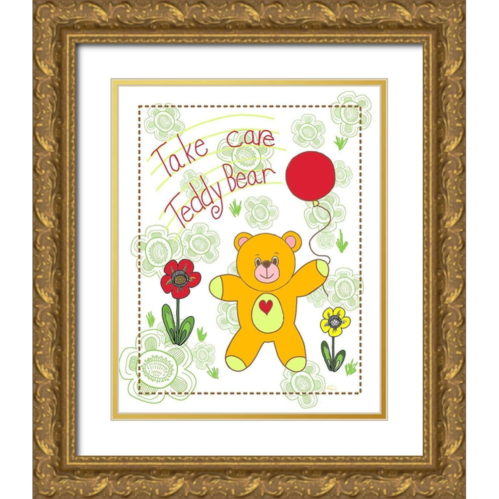 Murdock, Ramona 20x24 Gold Ornate Wood Framed with Double Matting ...