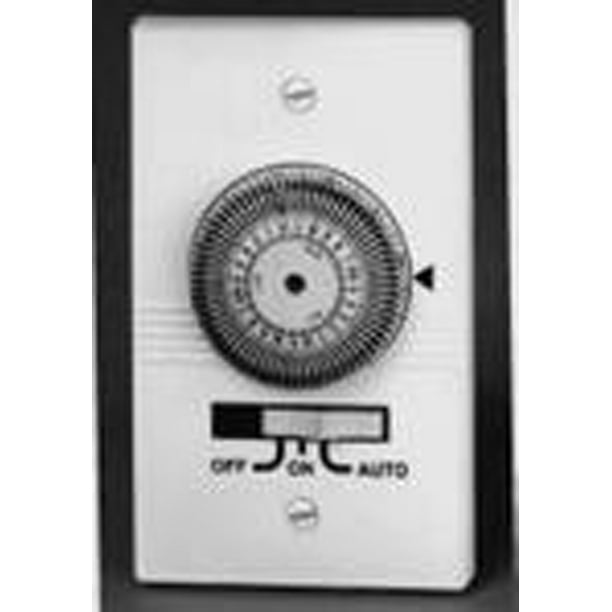 Intermatic KM2ST-1G 24-Hour Time Switch, In-Wall, White - Walmart.com