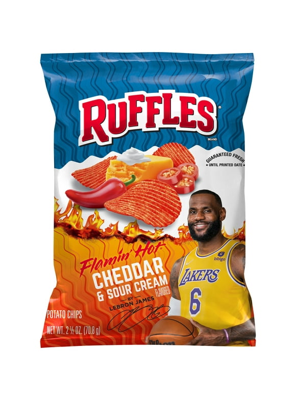 Ruffles Flamin' Hot in Chips - Walmart.com