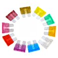 GJX 2026 New 80Pcs 12V Standard Blade Car Fuses 3A~40A Assorted Set ...