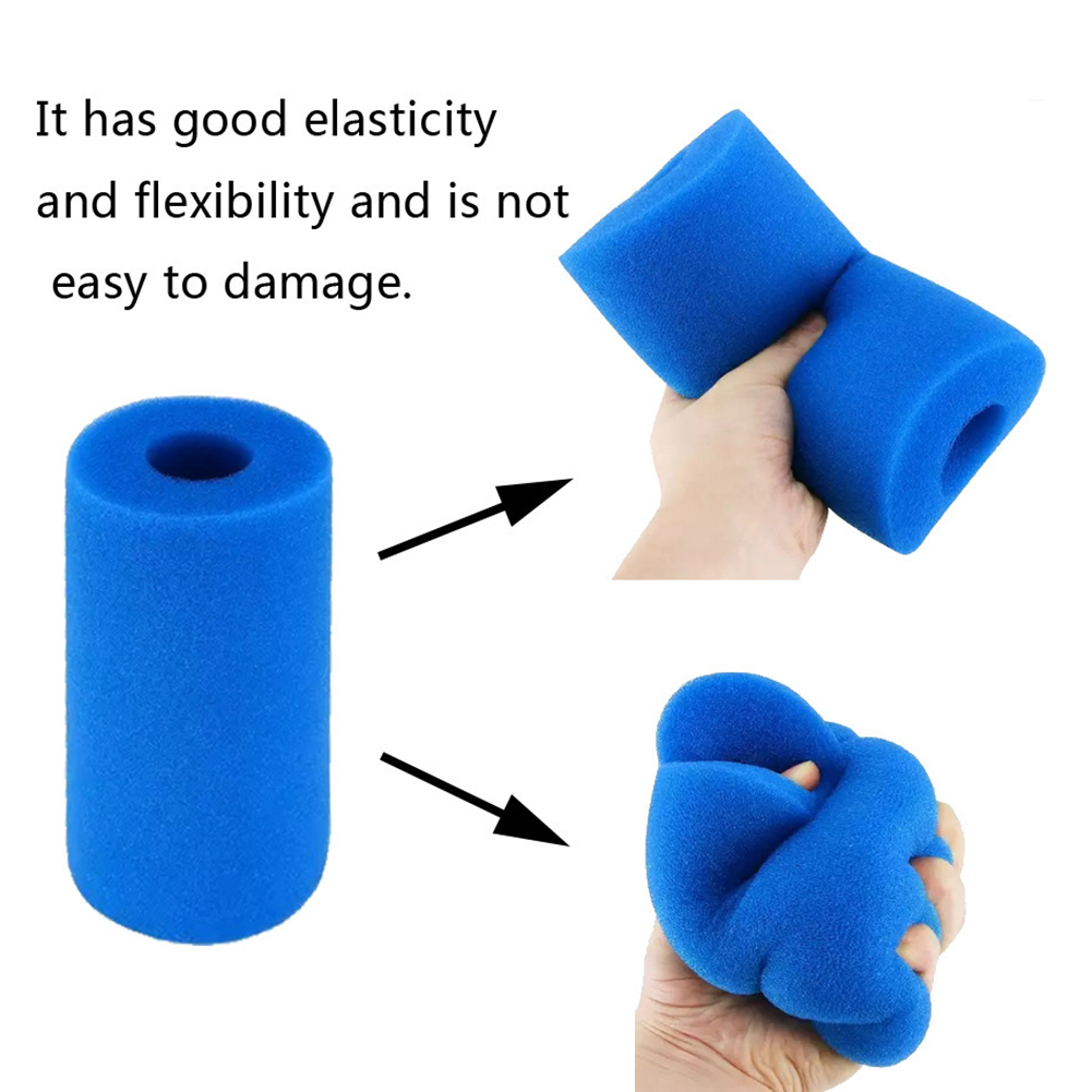 Sponge Pool Filter Tube Column Reused Random Color Pool Foam Filter ...