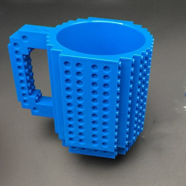 SHENMO Buildable Brick Coffee Mug, Creative Building Blocks Mug with 1 ...