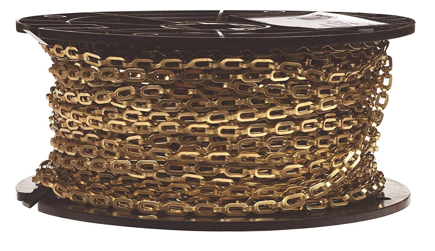Campbell 0723817 Brass Plumbers Chain on Reel, Bright, 1/0 Trade, 0.02 ...