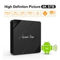 Great Bee Arabic TV Box, 2GB RAM and 16GB ROM, 2.4G and 5G WIFI, 4K ...