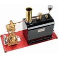 Steam Engine Model Kit, RW-BL1K Mini Reversible Reciprocating Single ...