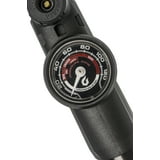 Blackburn Telescoping Bicycle Frame Pump with Gauge, Black - Walmart.com