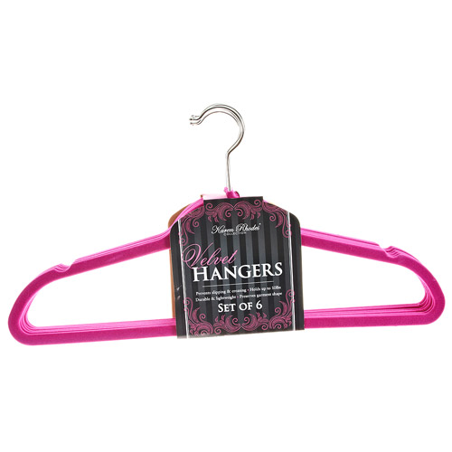 Simplify 6-Pack Huggable Hangers - Walmart.com - Walmart.com