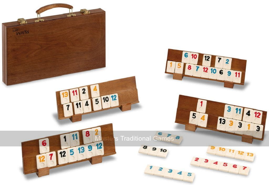 Deluxe Wooden Rummi - Walmart.com