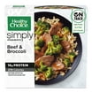 Healthy Choice Cafe Steamers Beef Merlot Bowl, Frozen Meal, 9.5 oz ...