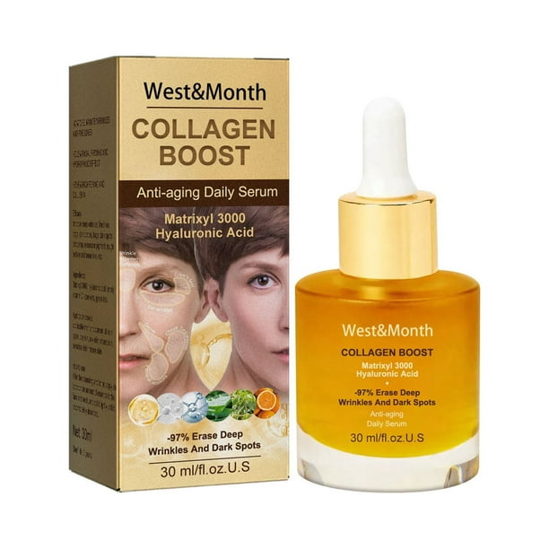 Suero antiedad de 30 ml para arrugas, suero antiedad, multiefecto a ...