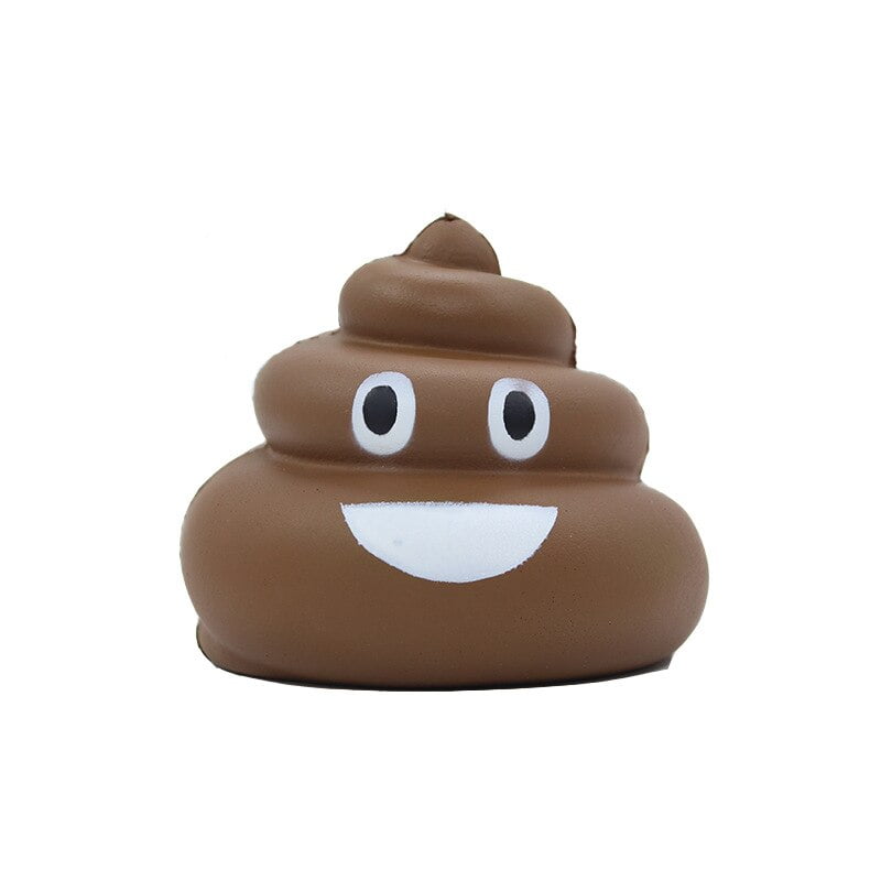 Funny Squishy Simulate Poop Squeeze Toy Stress Reliever Gag Prank ...