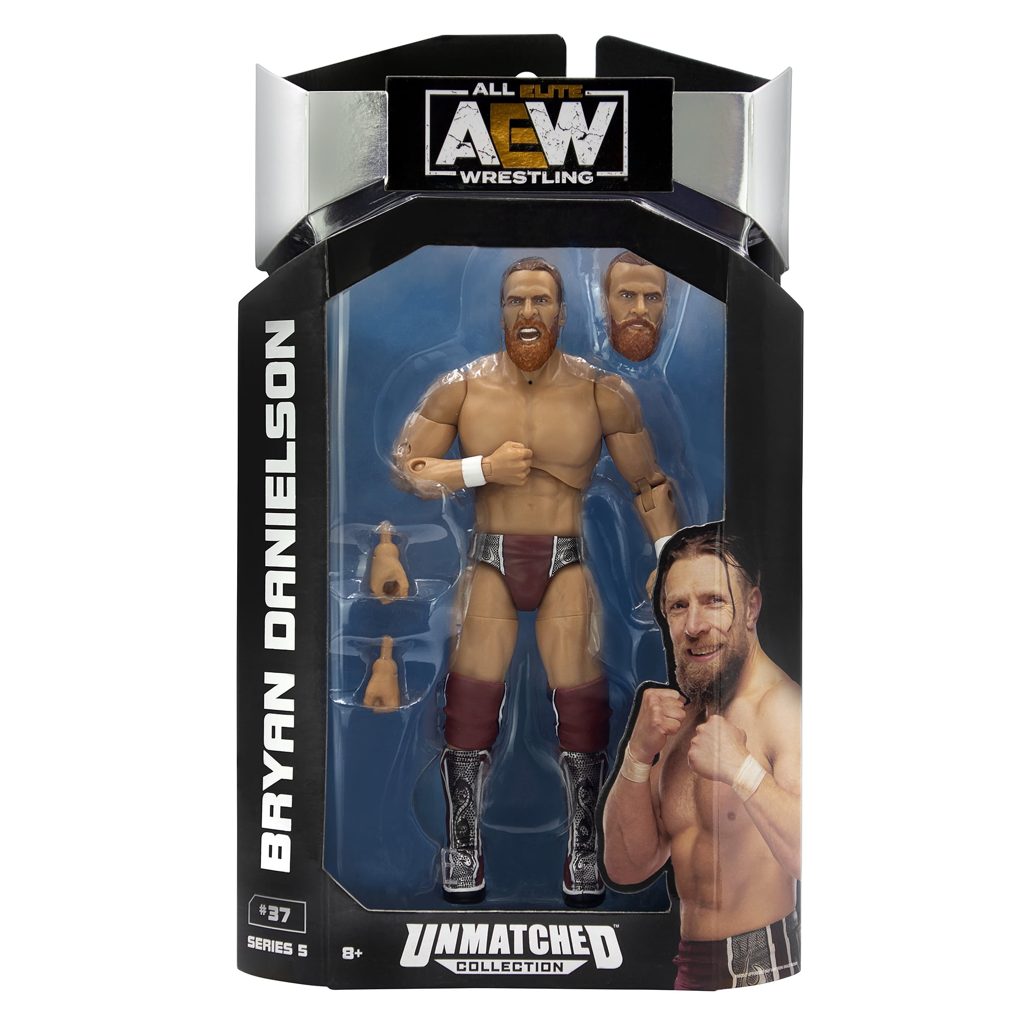 Bryan Danielson - AEW Unmatched Series 5 Jazwares AEW Toy Wrestling Action Figure - Walmart.com