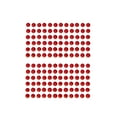 Offray accessories, red adhesive gems are great additions to self ...