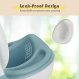 Costway Kids Realistic Potty Training Transition Toilet w/ Flushing ...