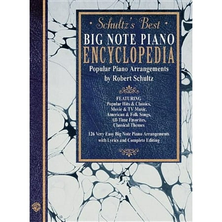 Schultz's Best Big Note Piano Encyclopedia | Walmart Canada