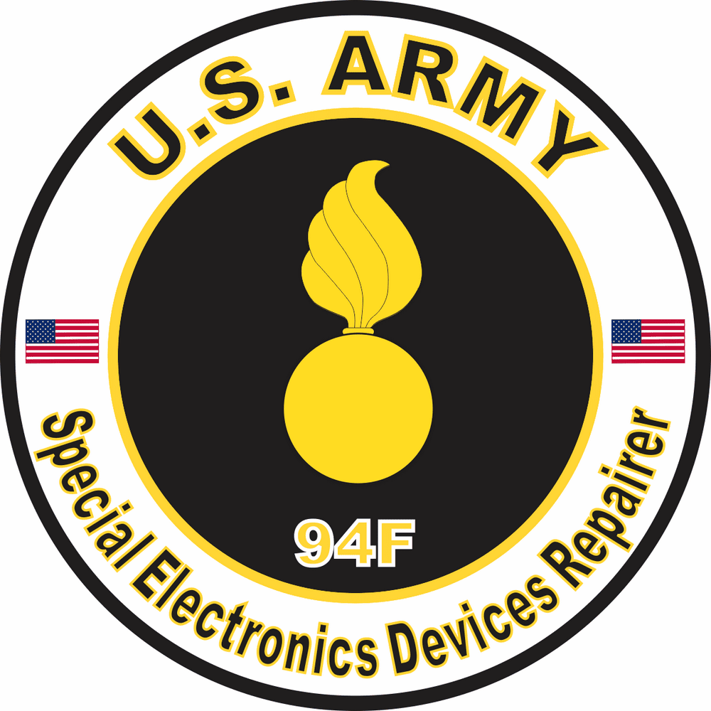 3.8 Inch U.S. Army MOS 94F Special Electronics Devices Repairer ...