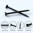 FASTENER TREE #7x1-1/2 Carbon Steel Drywall Screws, Coarse Thread ...