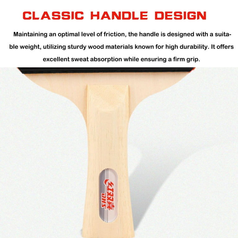 s DHS 4002 Ping Pong Paddles Professional Table With Hurricane Rubber ...