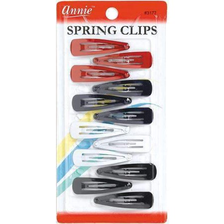 Annie Spring Clips Assorted 5cm 12pc #3177 - Assorted | Walmart Canada
