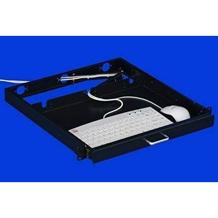 1U Sliding Keyboard Tray Relay for IT Server Internet Network Data ...