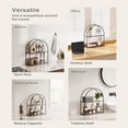 Arched Frame Wall Shelf, Decorative Bathroom Wall Shelf with ...