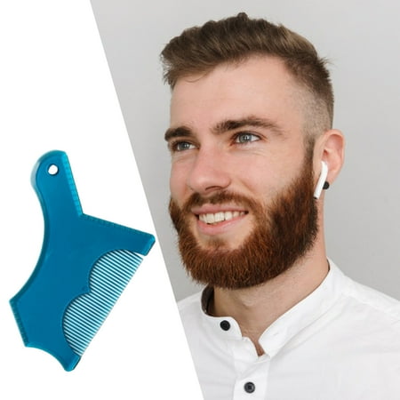 Archer Beard Shaper Smooth Skin Safe Plastic Multi-liner Beard Shaper ...