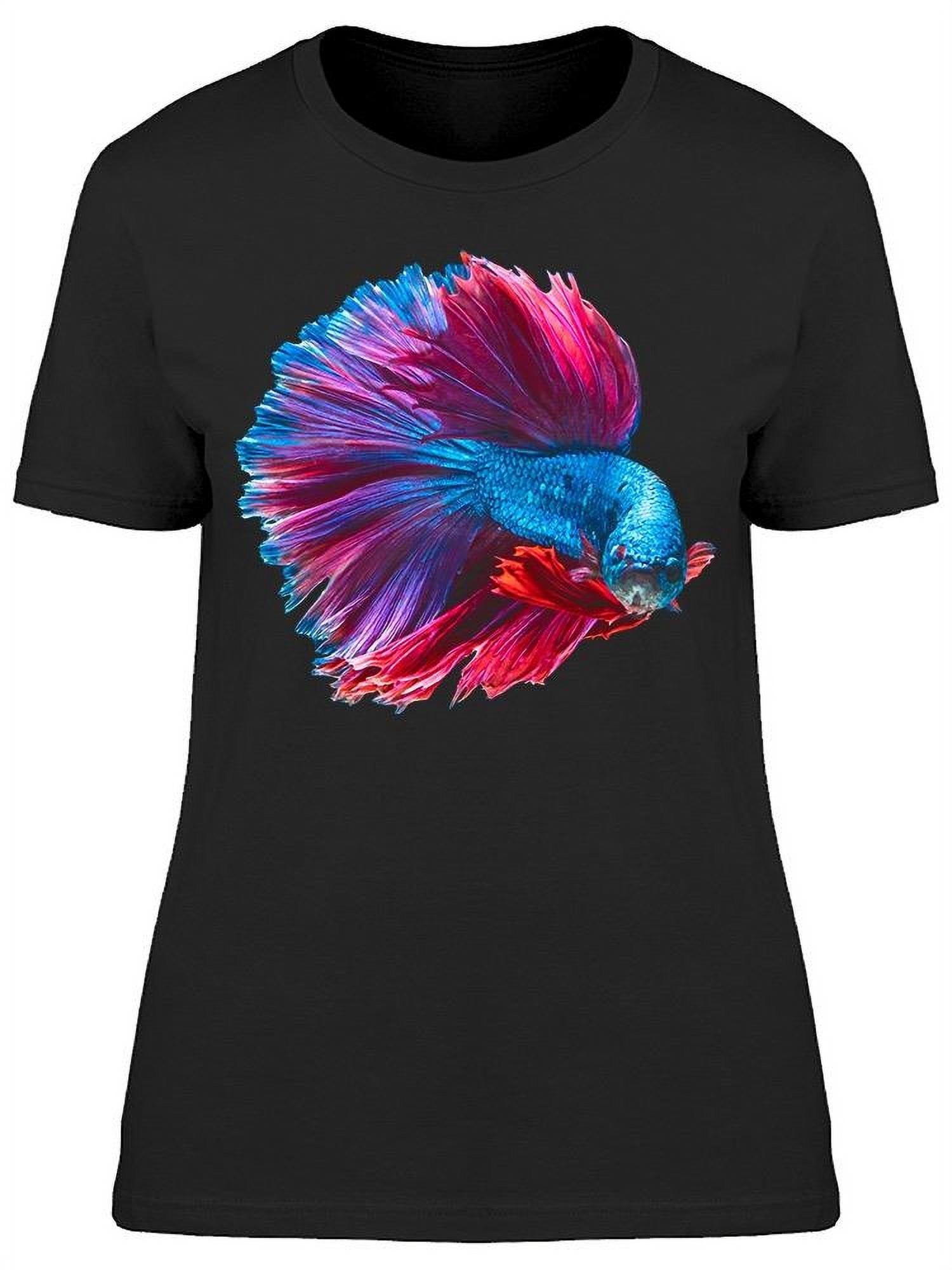 Super Amazing Color Betta Fish T-Shirt Women -Image by Shutterstock ...