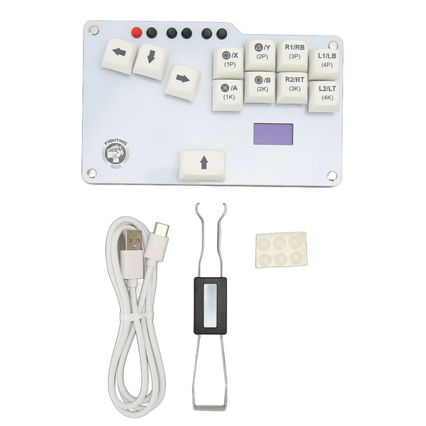 Arcade Fight Pad, Multiport Stable Pre Installed Firmware Arcade Stick ...