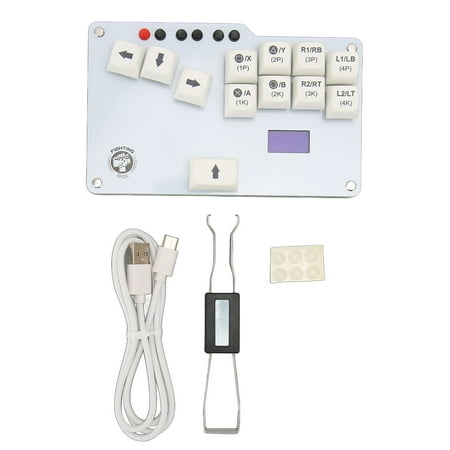 Arcade Stick Keyboard, Arcade Fight Stick Multiport Low Latency For ...