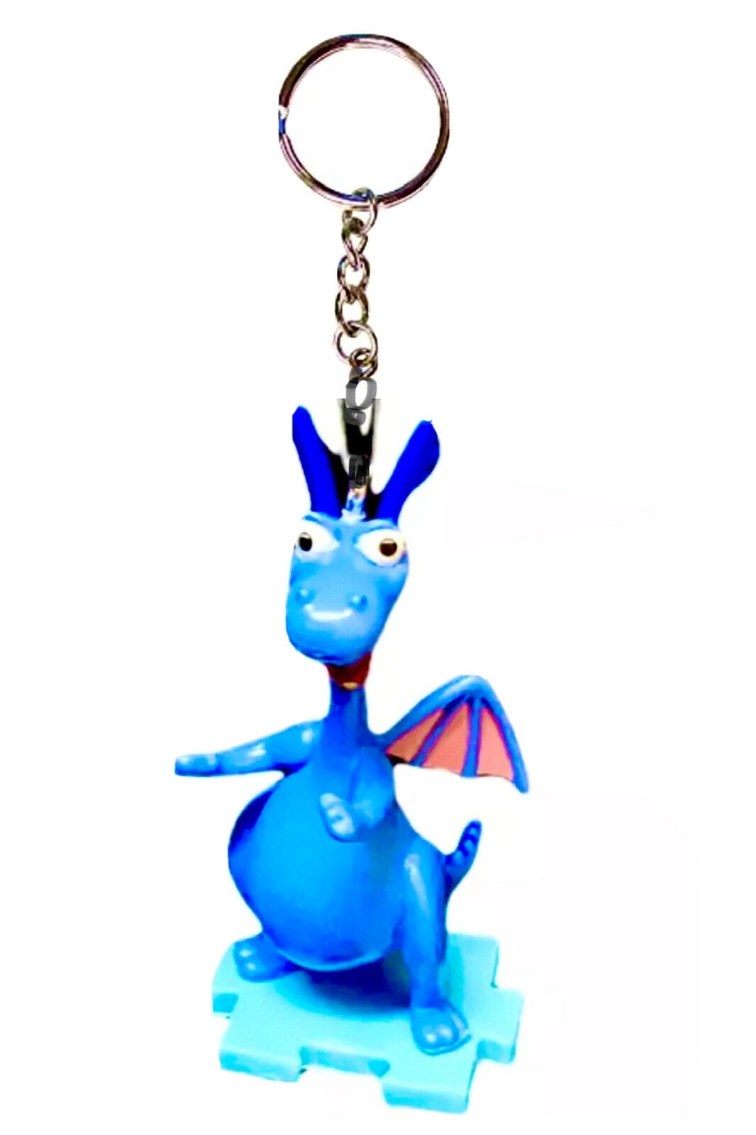 Doc McStuffins Stuffy Dragon Key Ring Keychain Ornament Figure Figurine ...
