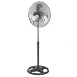Vie Air 18" High Velocity Stand 3-Speed Fan, Model VA-18PB, Black ...