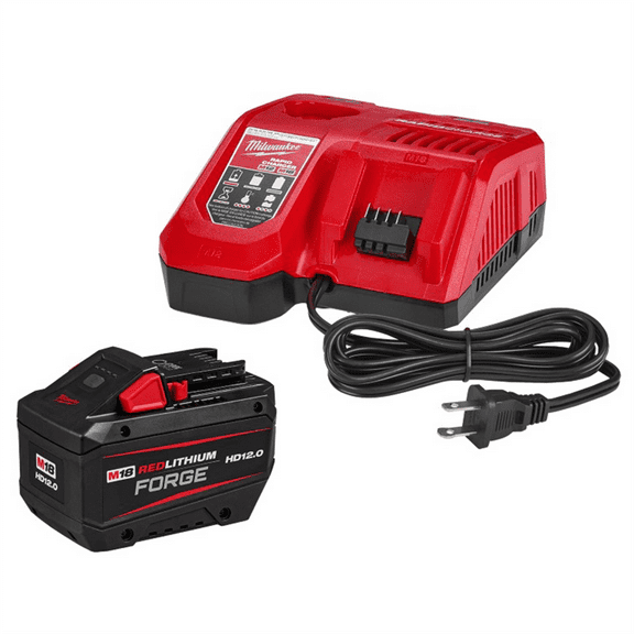 Milwaukee M18 REDLITHIUM FORGE HD12.0 Battery Pack, 18V High Output ...