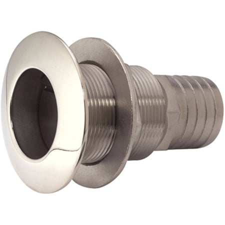 Attwood Thru-Transom Scupper, 1-1/2", Stainless Steel - Walmart.com