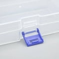 5 pcs Transparent Lockable Box Small Object Storage Box Fishing Gear ...