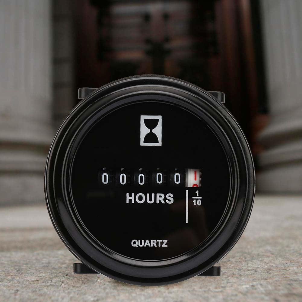 Contador de horas de generador, 6-80 V CA/CC, 99999,9 horas Contador de ...