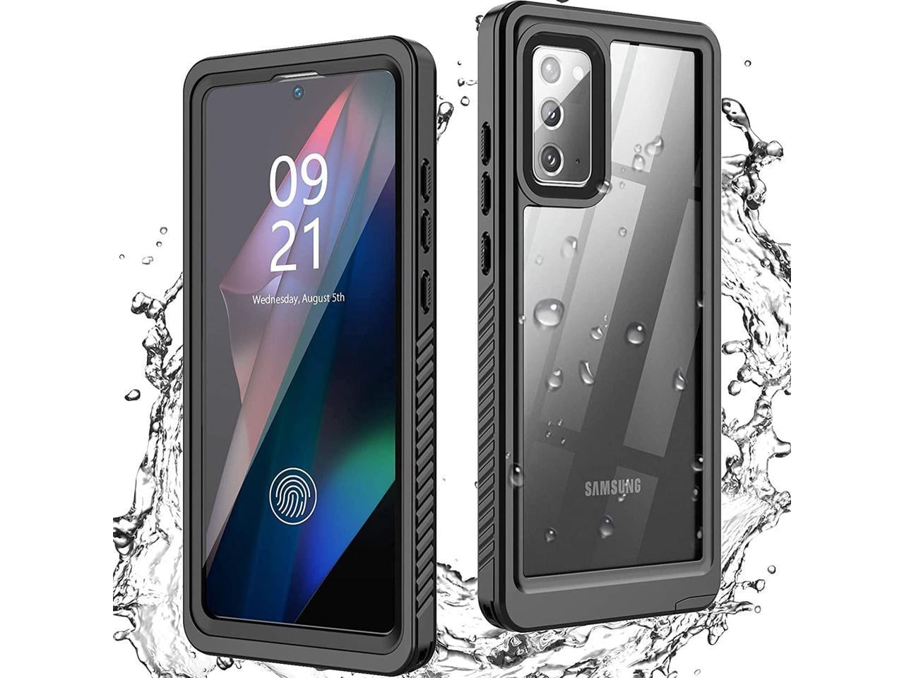Samsung Galaxy Note 20 Case Waterproof, Built in Screen Protector Shockproof Full Body 360 ...