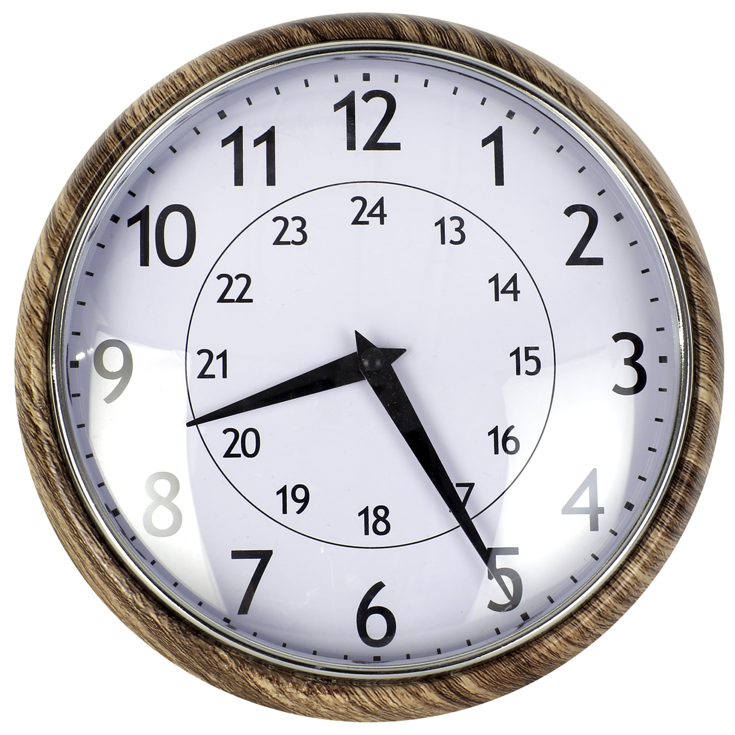 9 5 Inch Wall Clock Silent Small Decorative Battery Operated Non
