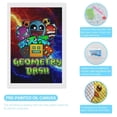Geometry Dash Diamond Art Kits for Adults 5D Diamond Art , DIY Paint ...