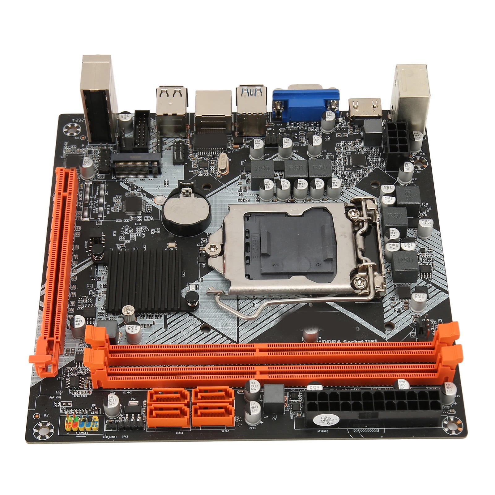 Placa base de la Computera, ITX H110 Gaming Motherboard 32GB/S ...