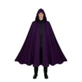 Zydvens Vampire Men's Hooded Cloak Cosplay Costume for Halloween ...