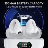 Alpha Digital Wireless Ear Clip Earbuds with Bluetooth 5.3, up to 18 ...