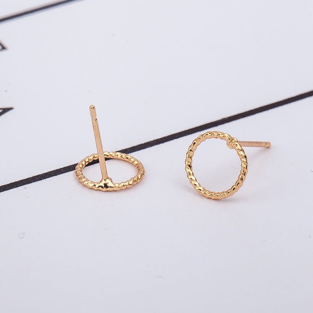 Click here for Riforla Simple Fashion Twist Circle Earrings Geome... prices