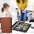 9 Pocket Card Binder with Zipper 3 Ring Trading Card Collector Album ...