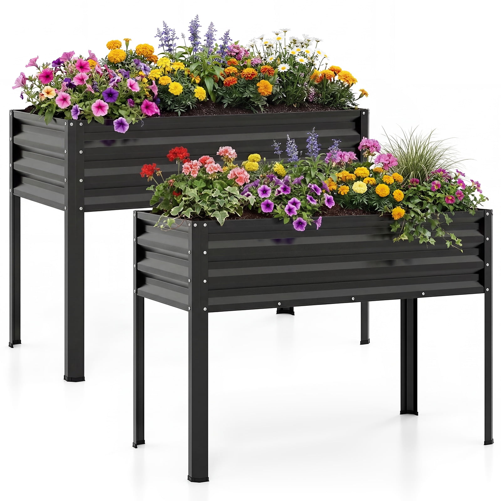 Click here for Costway 2 Pcs Raised Garden Bed With Legs  Electro... prices
