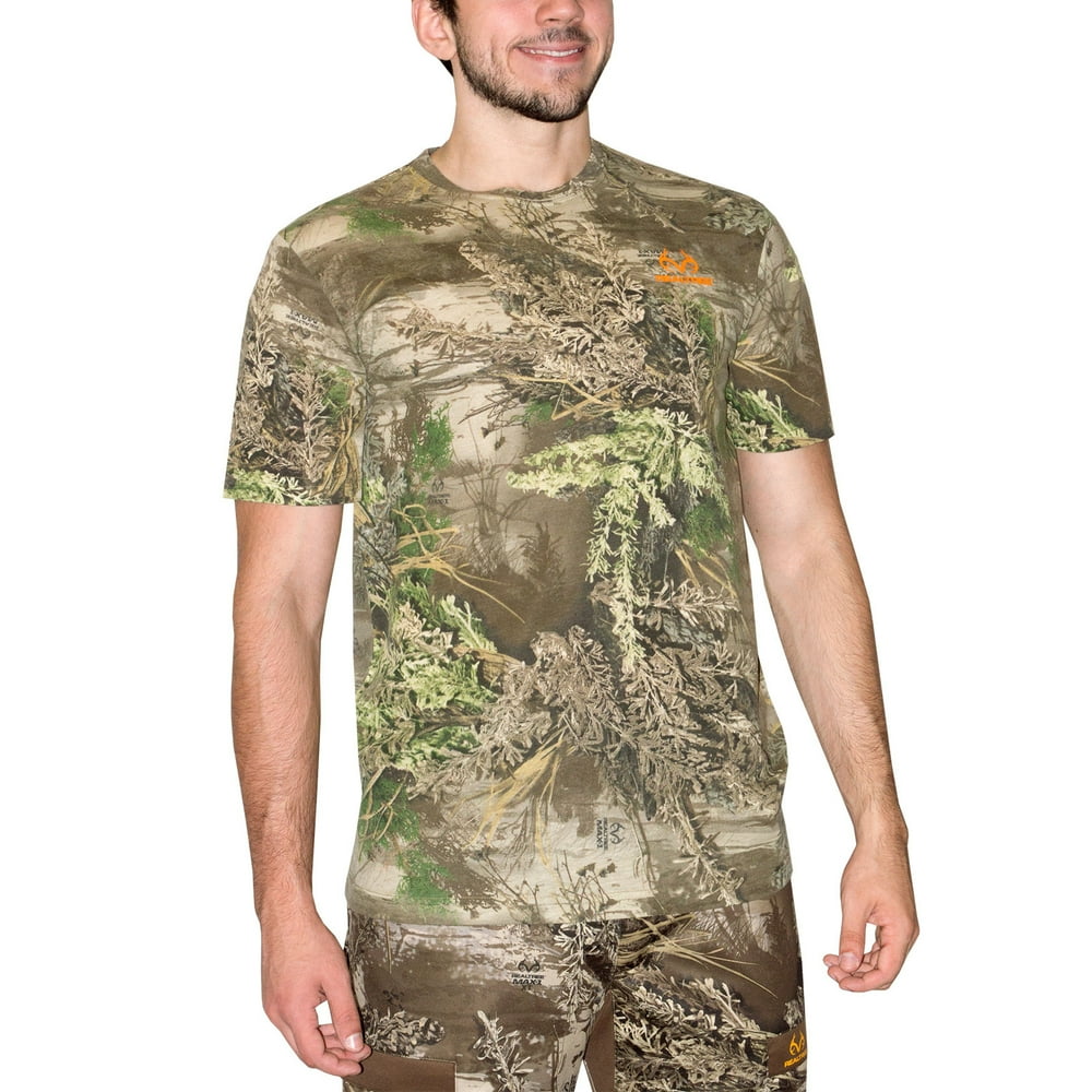 Realtree Men's Short Sleeve Tee Shirt - Walmart.com - Walmart.com