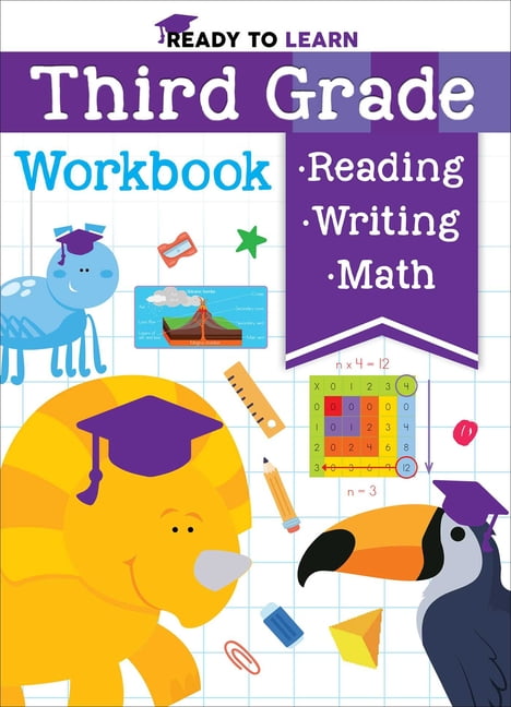 Ready to Learn: Third Grade Workbook (Paperback) - Walmart.com ...
