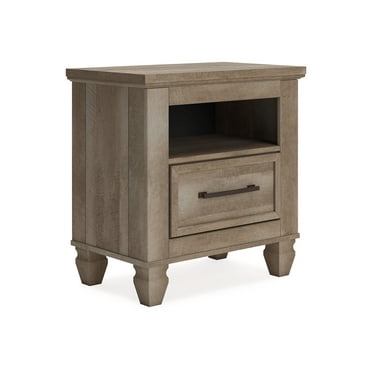 Signature Design by Ashley Drystan Rustic Industrial 2 Drawer ...